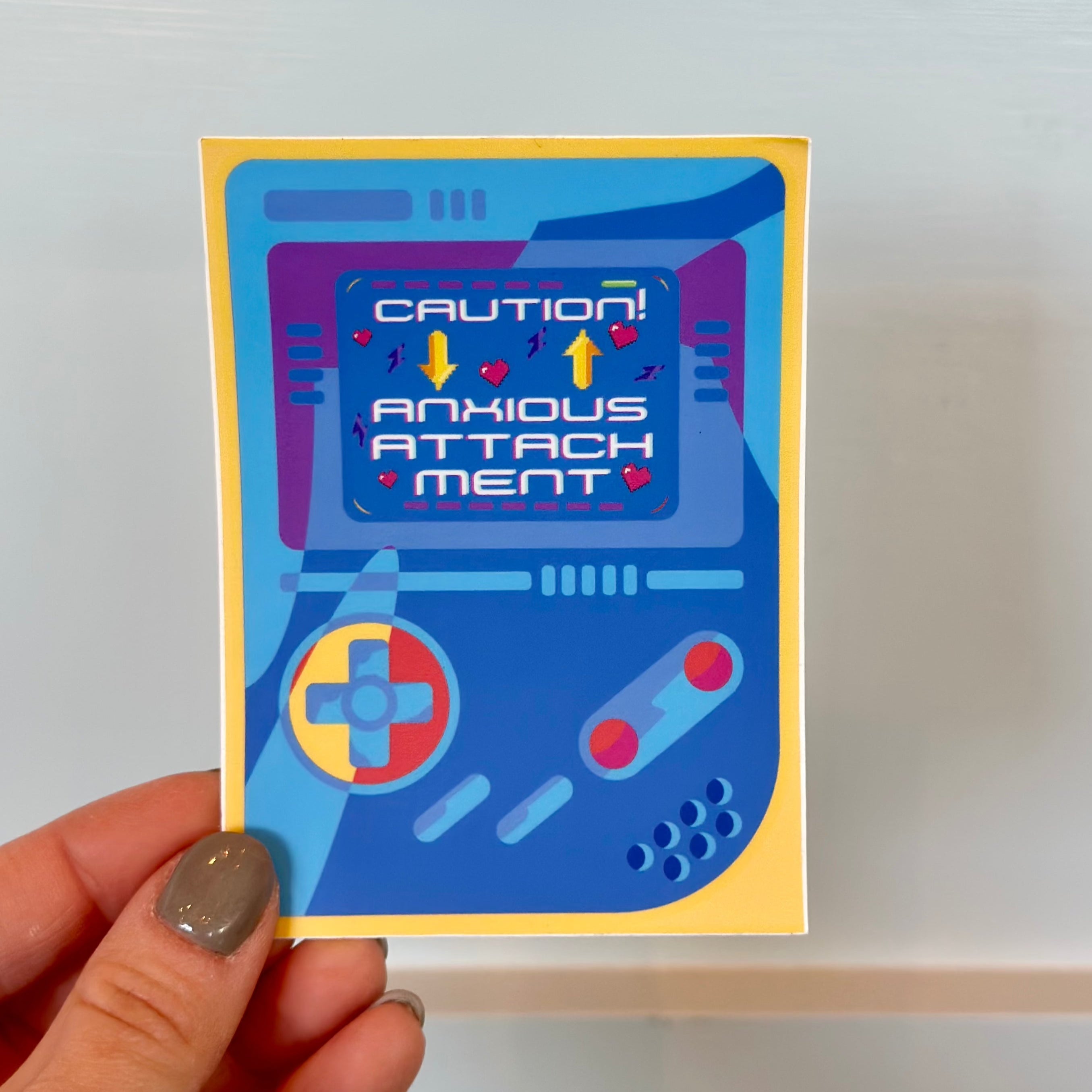 Anxious Attachment Sticker | Jennifer Schmidt – Ruby Clay Company