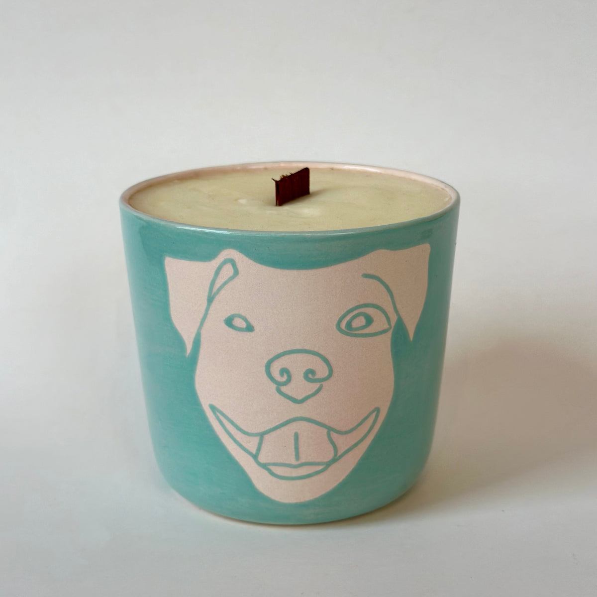 Hand Painted Tumbler with Caramel Macchiato Candle | Made from Muck – Ruby Clay Company