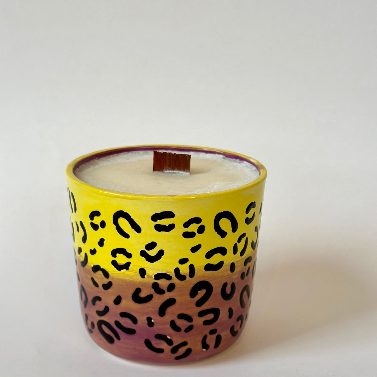 Hand Painted Tumbler with Mandarin Cranberry Candle | Made from Muck – Ruby Clay Company