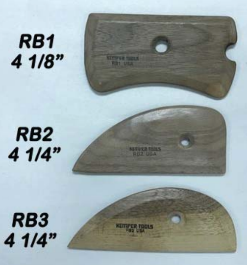 Wooden Potter's Ribs – Ruby Clay Company