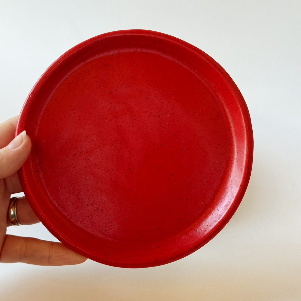 Medium Plate | Madeleine Schmidt – Ruby Clay Company