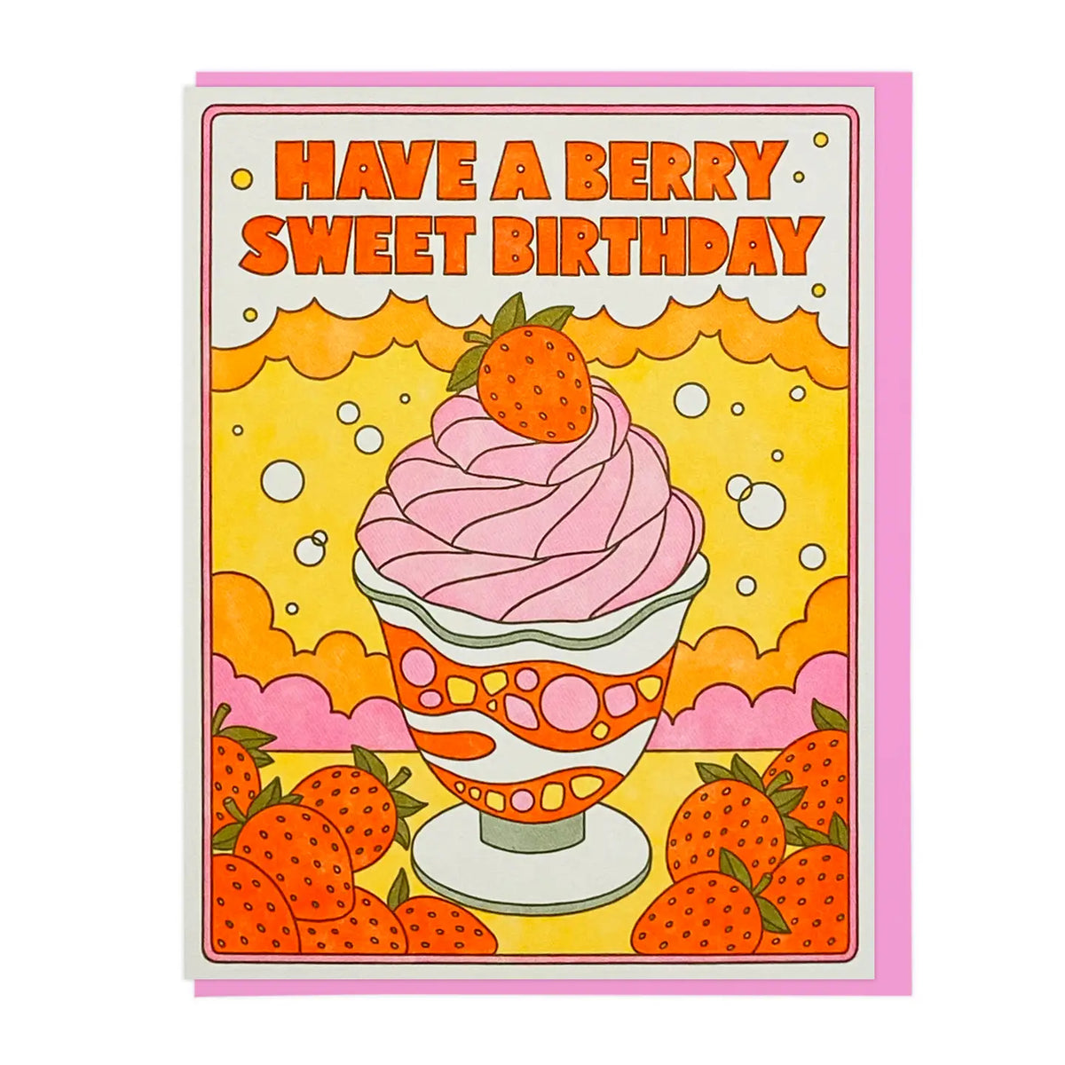 Berry Sweet Birthday Card – Ruby Clay Company