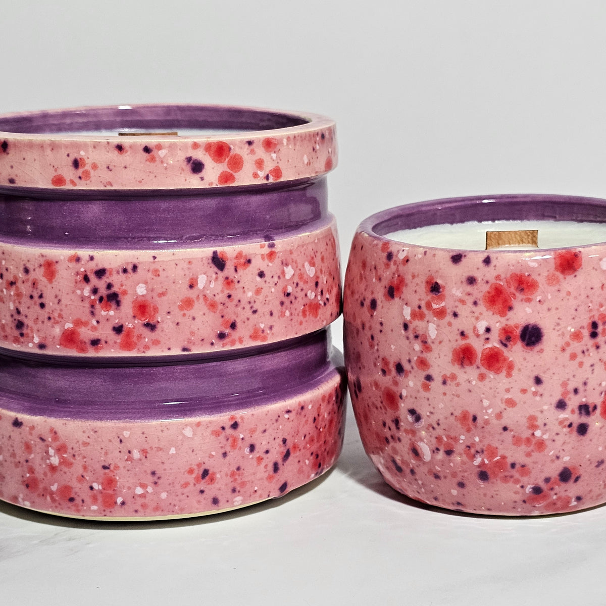 Fruity Rings Hand Thrown Candle | Made from Muck – Ruby Clay Company