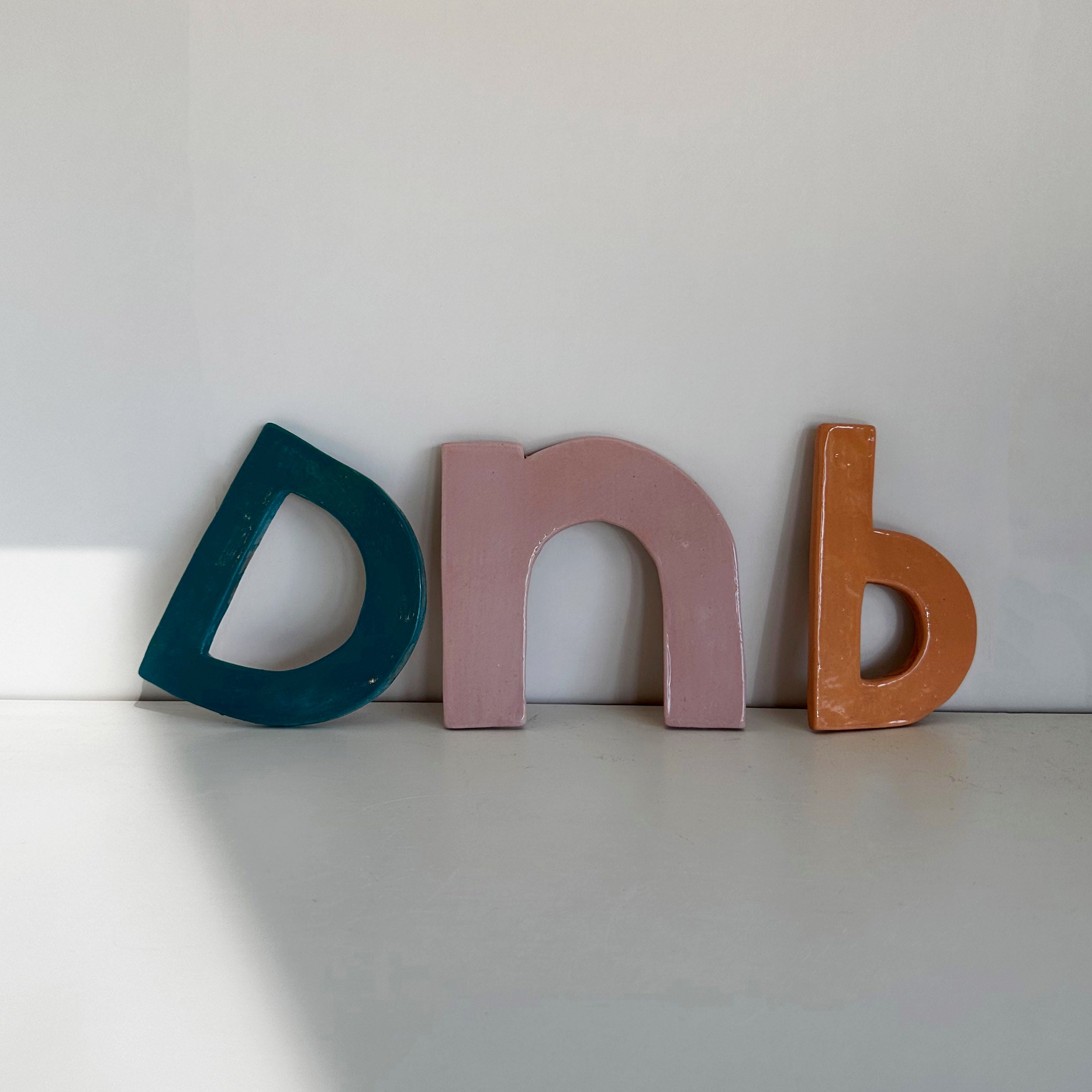 Assorted Letters | Madeleine Schmidt – Ruby Clay Company