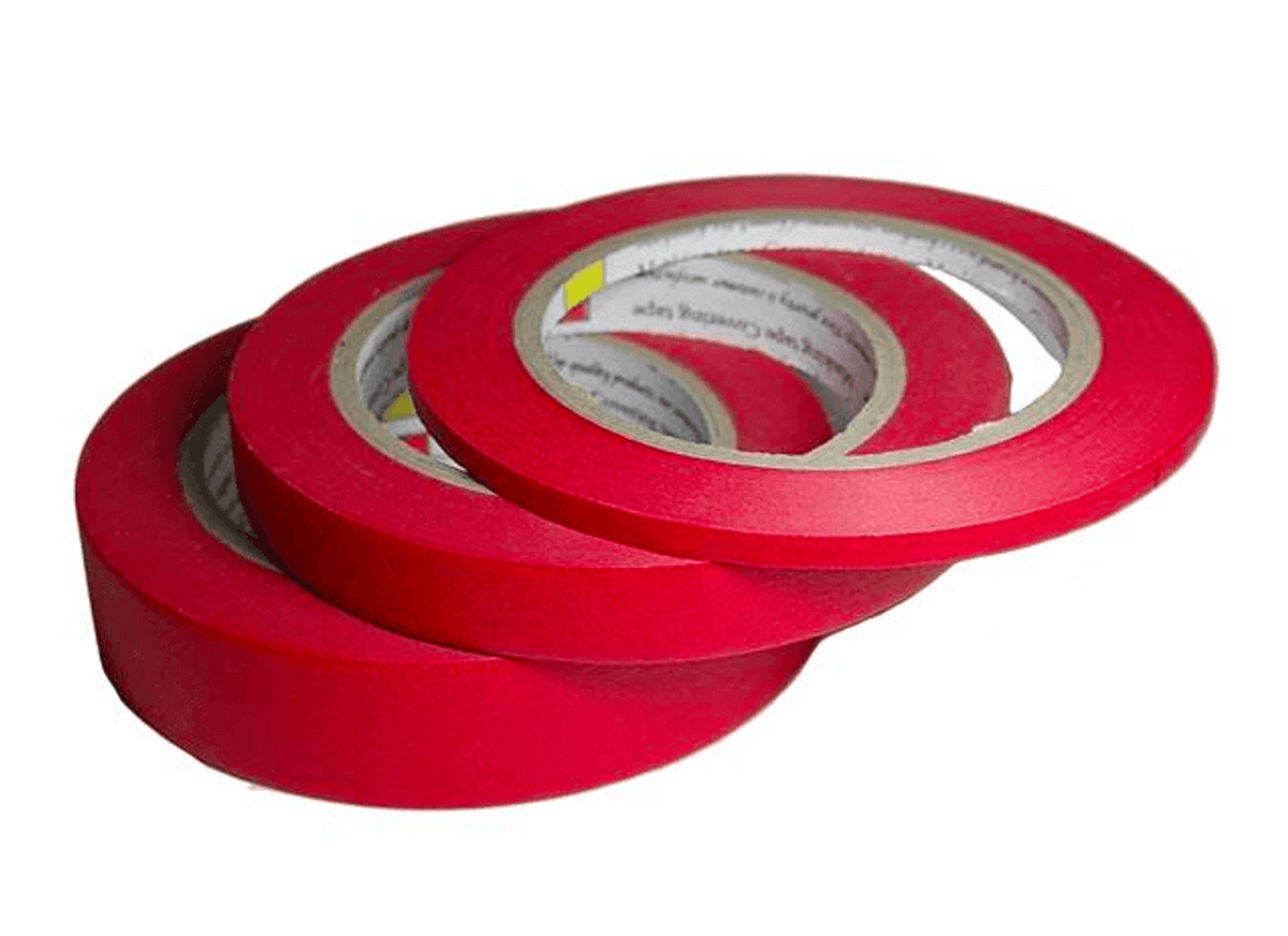 Red Masking Tape- 15mm – Ruby Clay Company