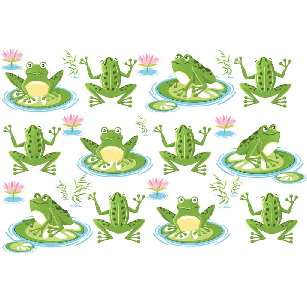 Frog Underglaze Transfer – Ruby Clay Company