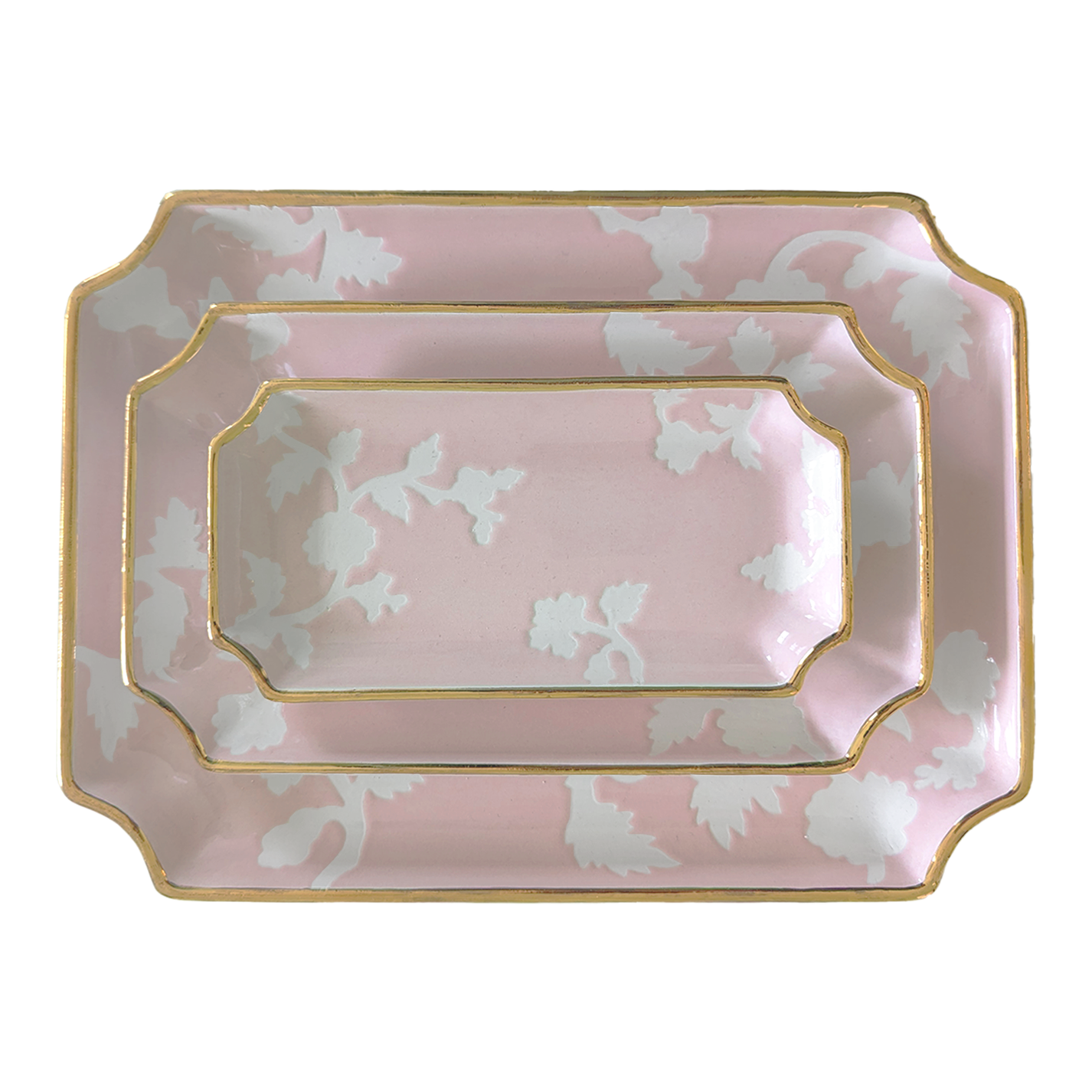 Chinoiserie Dreams Trays with Gold Accent – Ruby Clay Company