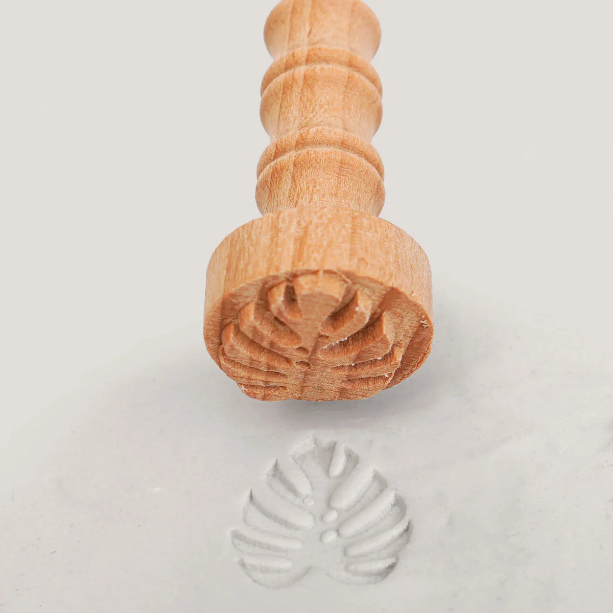Monstera Leaf Clay Stamp – Ruby Clay Company