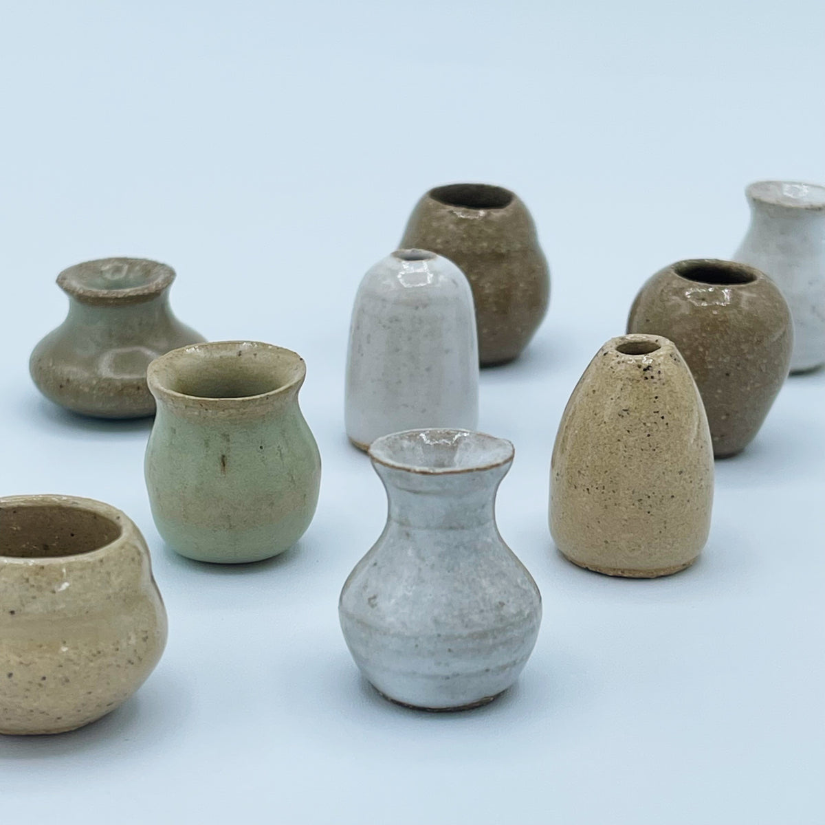 Miniature Stoneware Vase | Amy Sanders de Melo – Ruby Clay Company