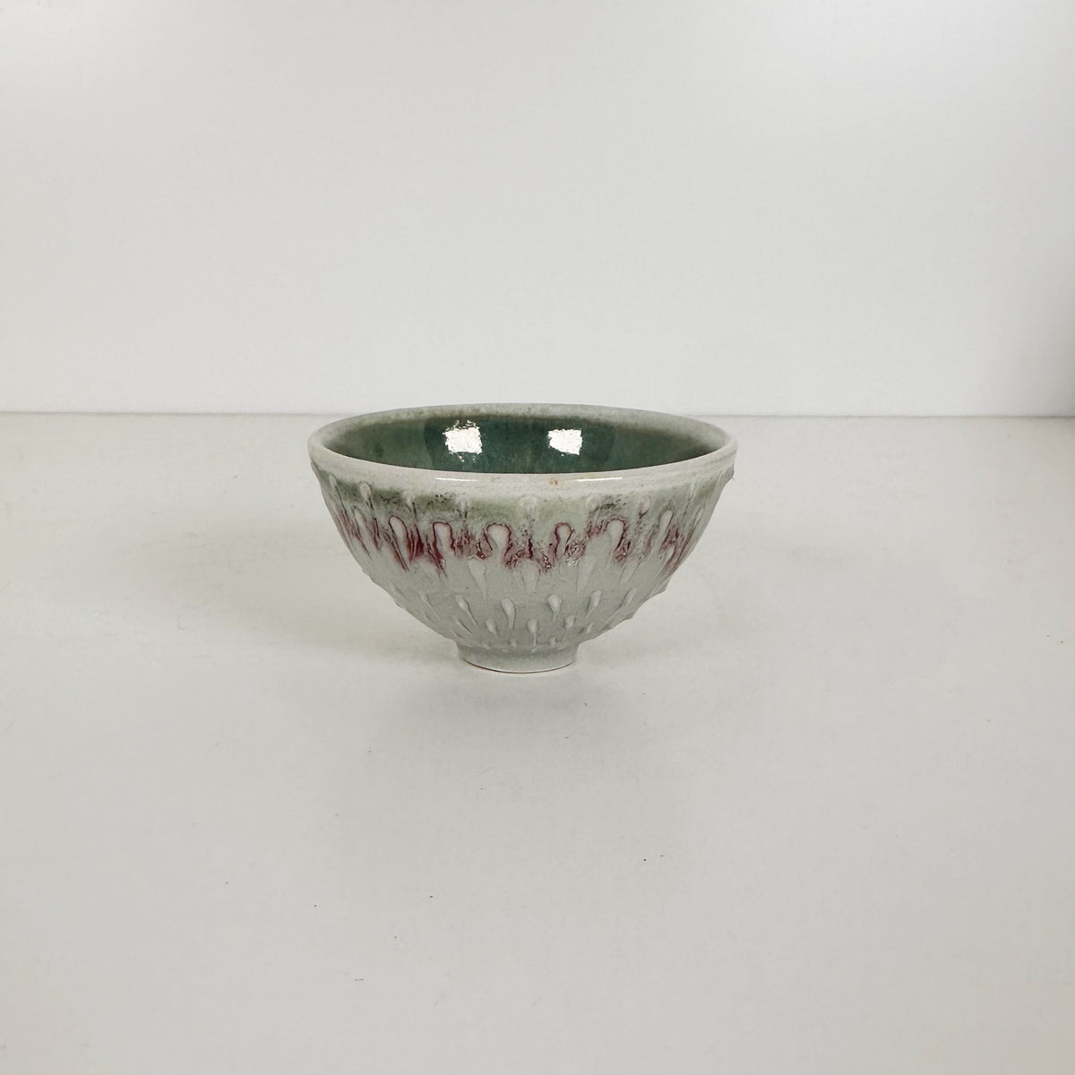Tiny Textured Bowl with Hints of Red | Amy Sanders de Melo – Ruby Clay ...