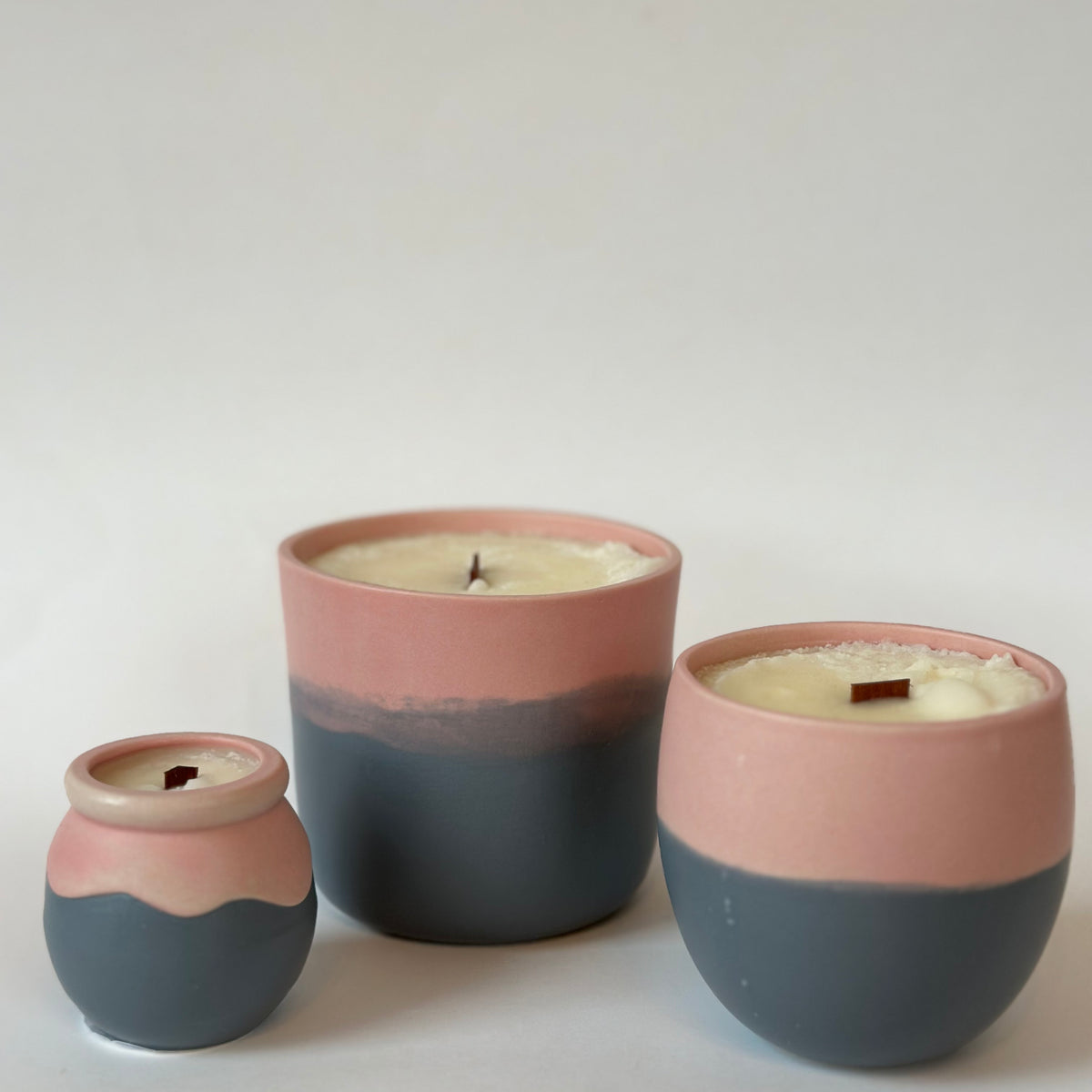 Hand Painted Tumbler Black Cherry Chai Candle | Made from Muck – Ruby ...