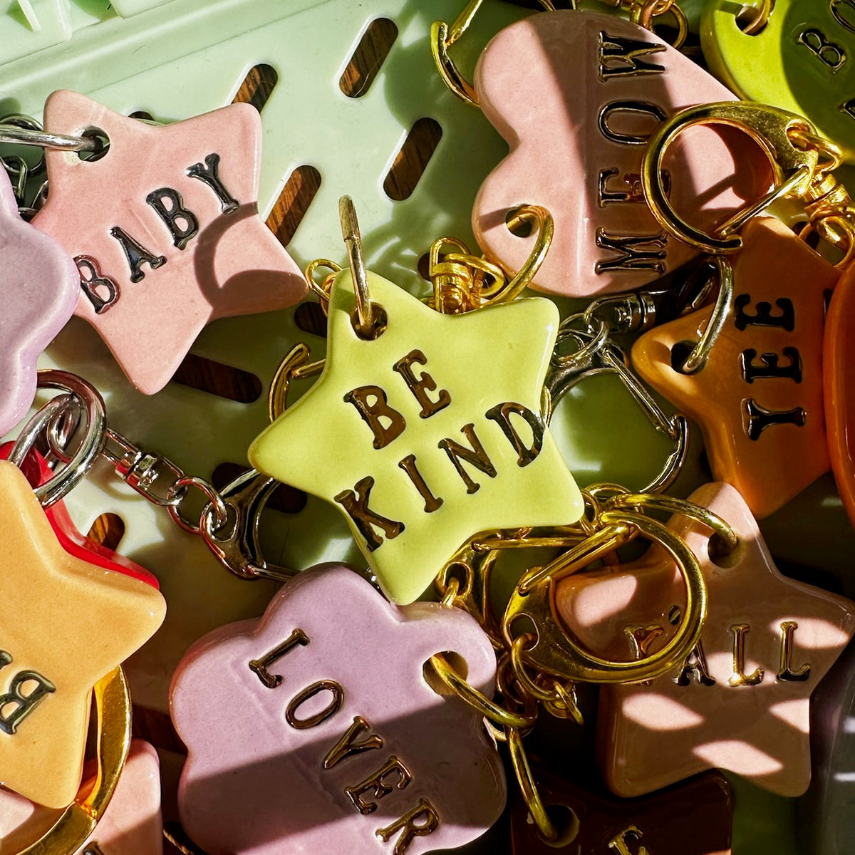 Sassy Keychains | Terra Clay Co. – Ruby Clay Company