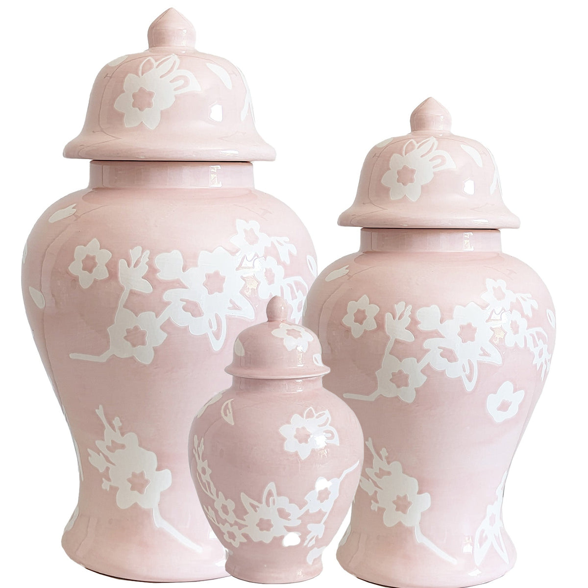 Sakura Ginger Jars in Cherry Blossom Pink – Ruby Clay Company