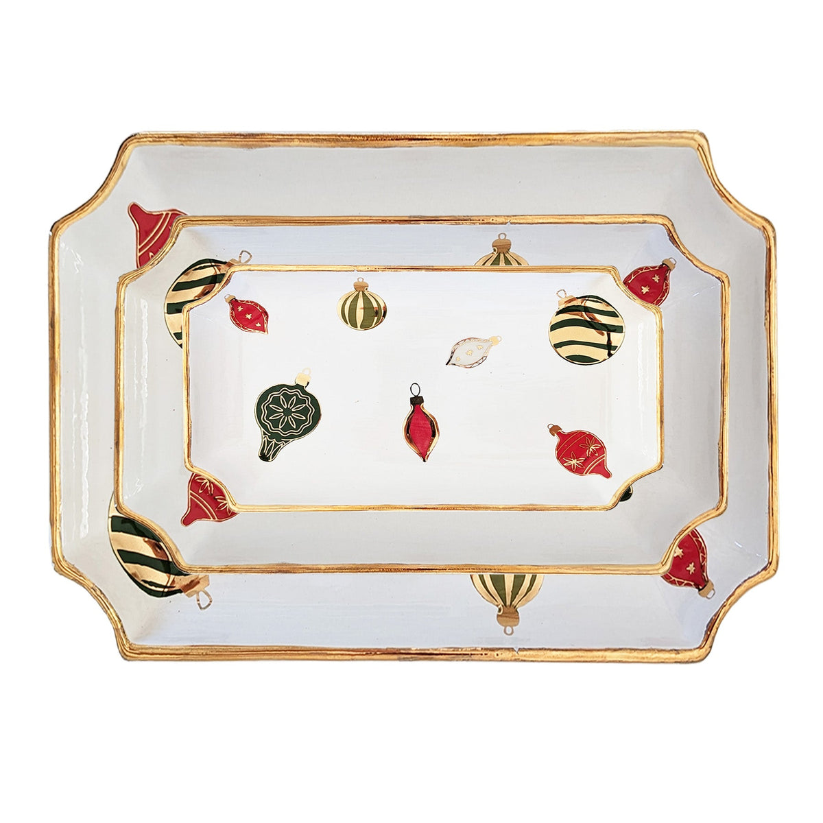 Classic Baubles Trays with 22K Gold Accents – Ruby Clay Company