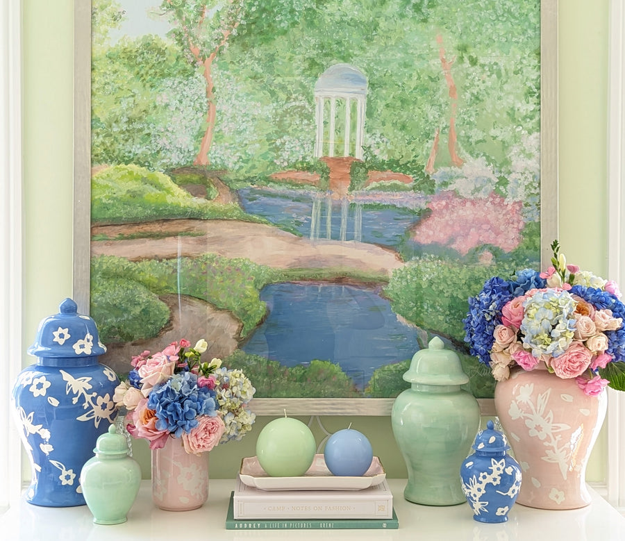 Sakura Ginger Jars in Navy Blue – Ruby Clay Company