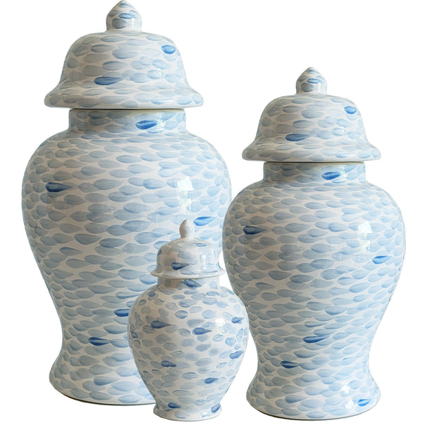 Watermark Ginger Jars in Blue – Ruby Clay Company