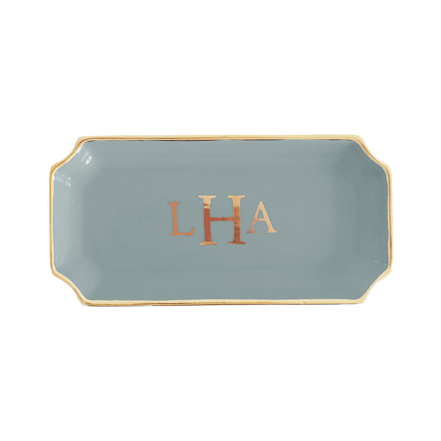 Classic Monogram Trays – Ruby Clay Company