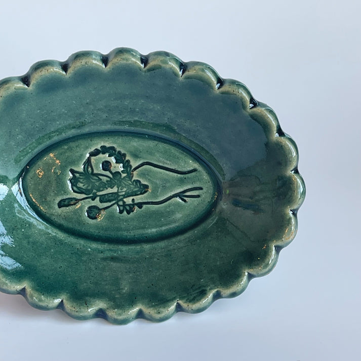 Small Oval Dish | Trisha Boatright – Ruby Clay Company