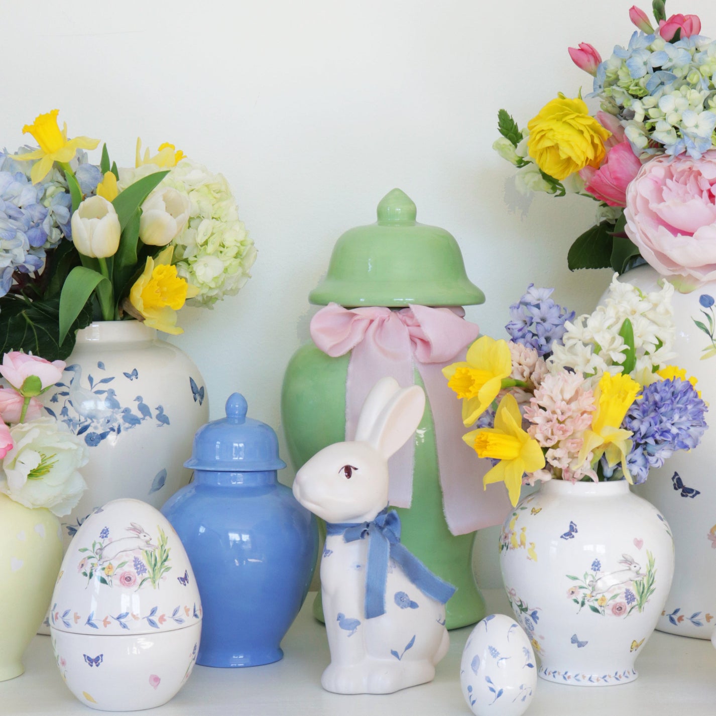 French Blue Ginger Jars – Ruby Clay Company