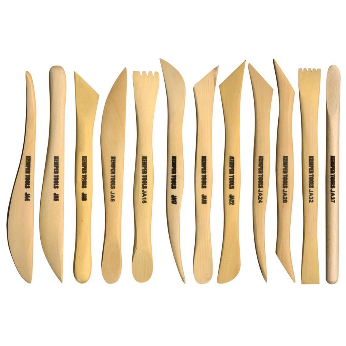 6" Wood Modeling Tools – Ruby Clay Company