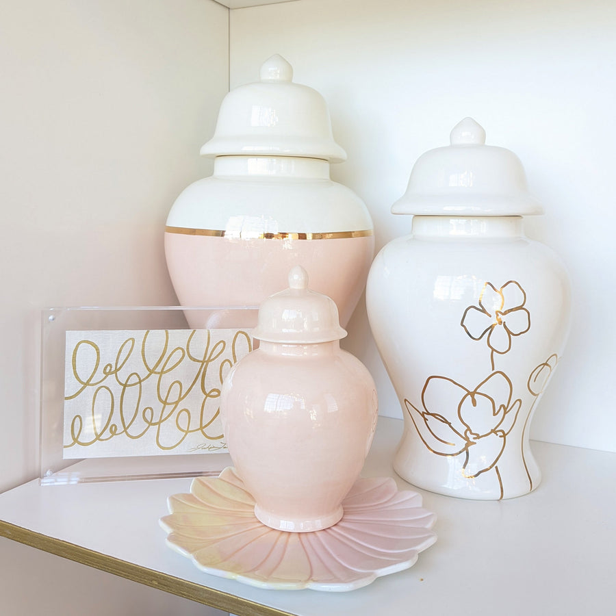 Blush Ginger Jars – Ruby Clay Company
