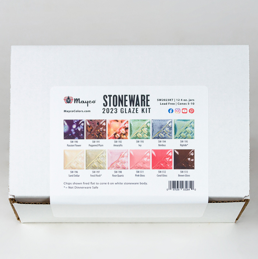 Mayco 2023 Stoneware Sample Kit – Ruby Clay Company