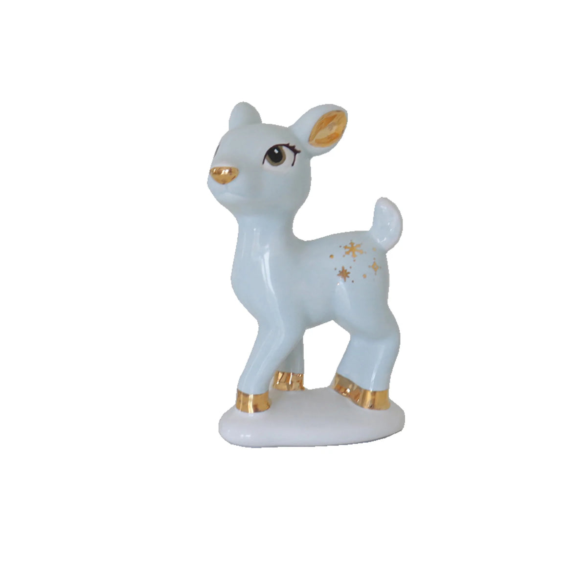 Retro Reindeer Baby in Hydrangea Light Blue – Ruby Clay Company