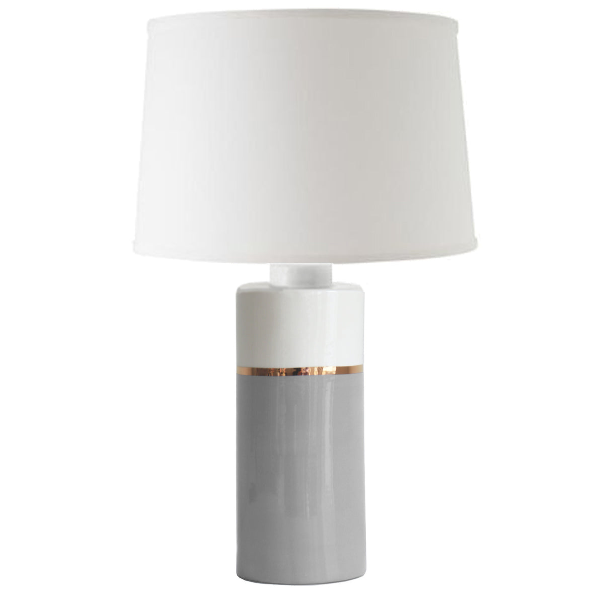 Light Gray Color Block Column Lamp – Ruby Clay Company