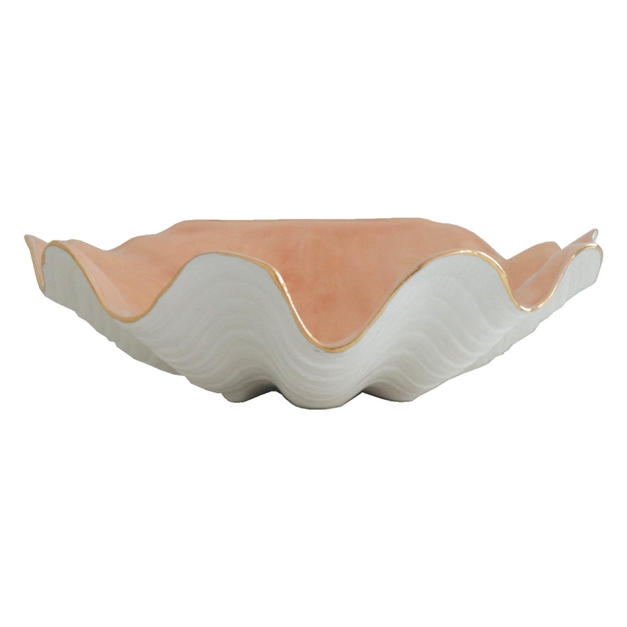 Clam Shell Bowl with 22K Gold Accent – Ruby Clay Company
