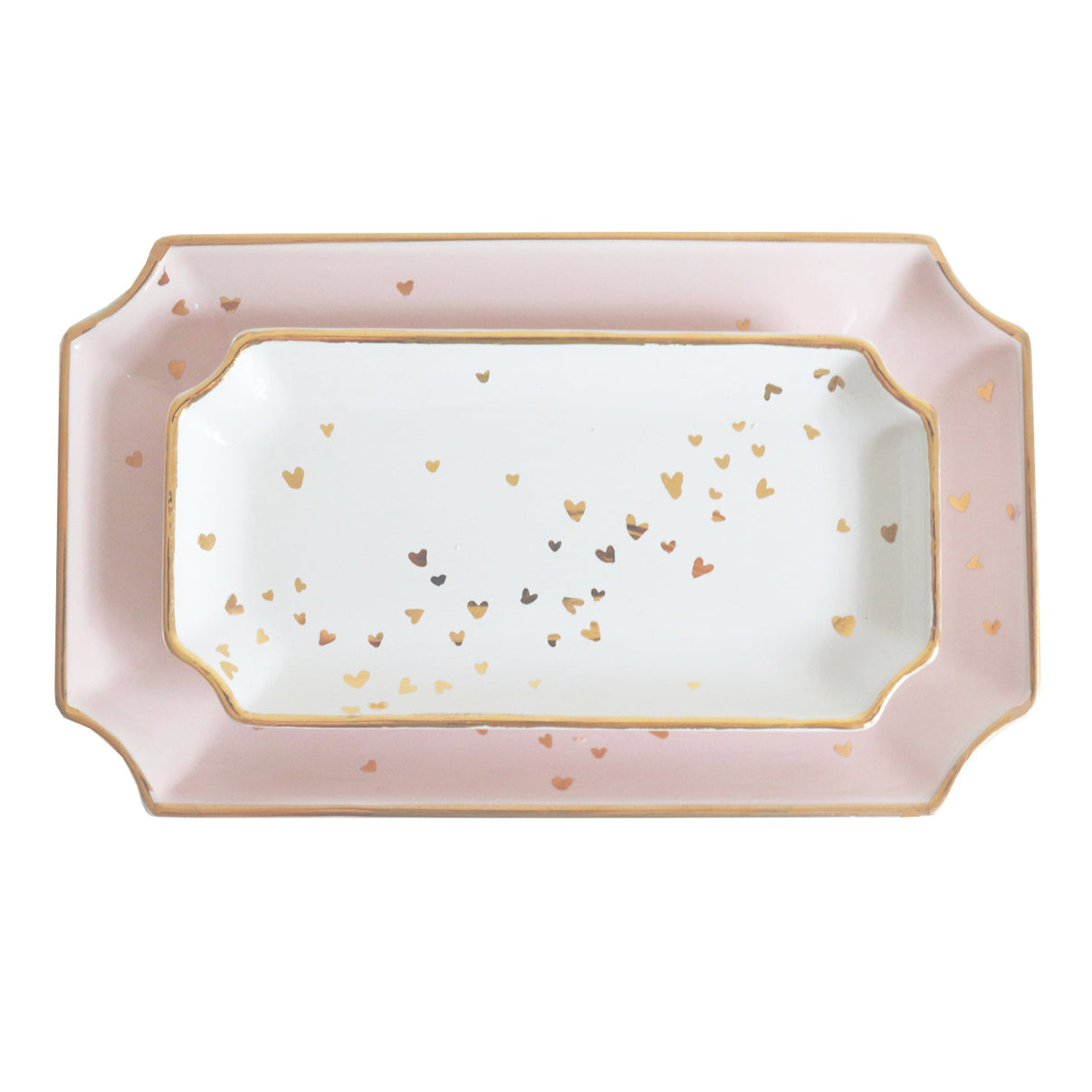 "Confetti Hearts" Tray – Ruby Clay Company