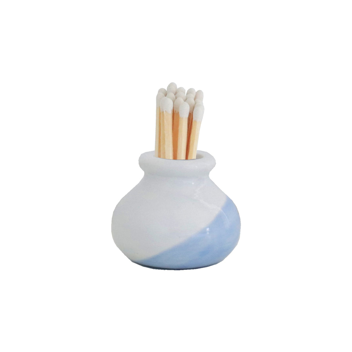 Blue Dip-dye Match Holder/ Striker – Ruby Clay Company