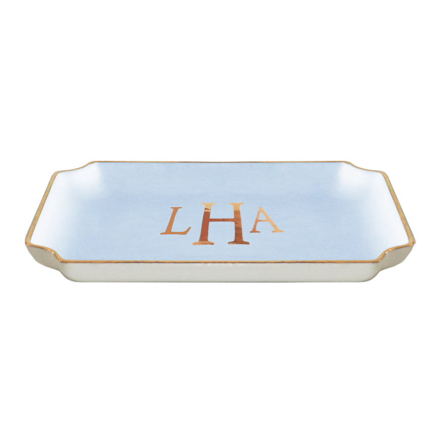 Classic Monogram Trays – Ruby Clay Company