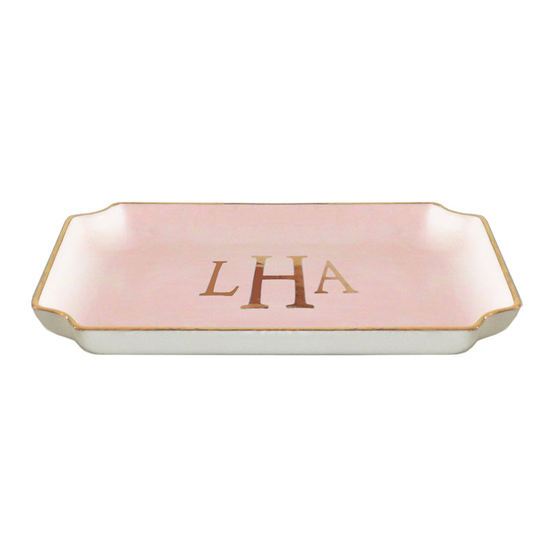 Classic Monogram Trays – Ruby Clay Company