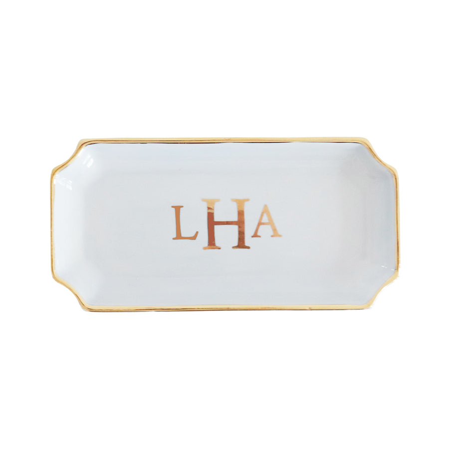 Classic Monogram Trays – Ruby Clay Company