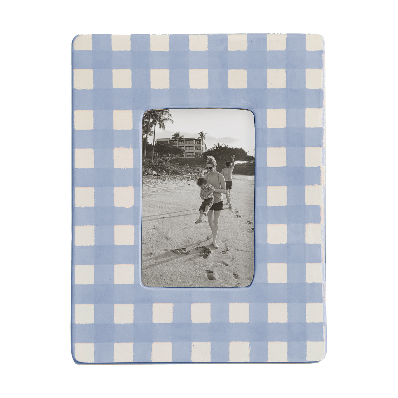 Gingham Photo Frame – Ruby Clay Company