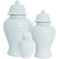 Hydrangea Light Blue Ginger Jars – Ruby Clay Company
