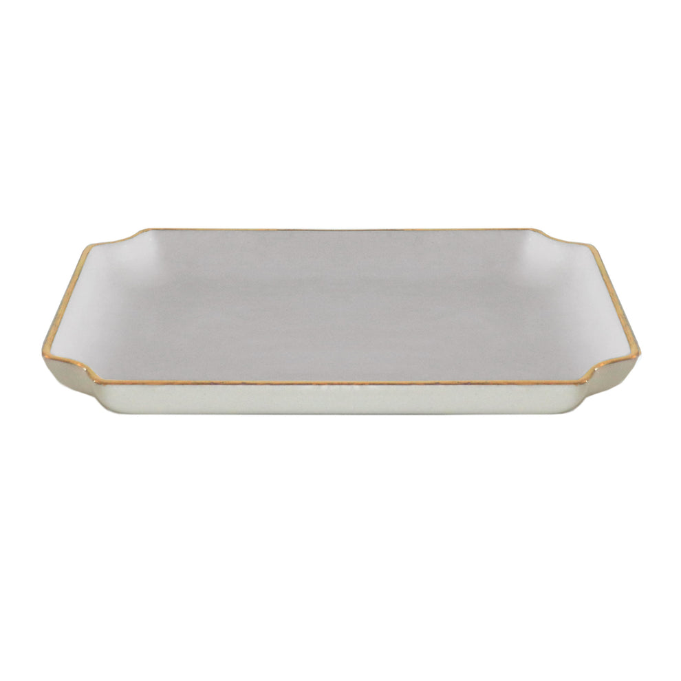 Solid Trays with Gold Accent – Ruby Clay Company